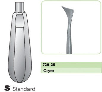 Cryer Root Elevator, Right (720-28)