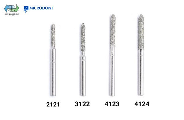 3R Diamond Bur FG - Beveled Cylinder